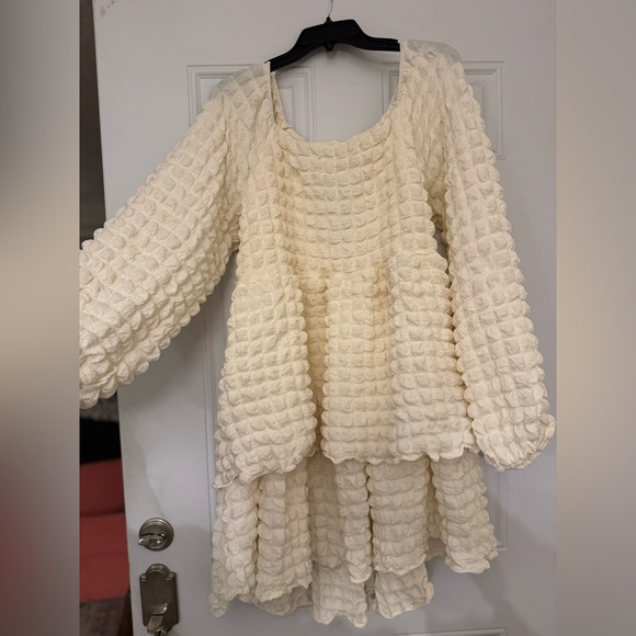 Simply Southern | Dresses | Nwt Simply Southern Cream Textured Mini ...